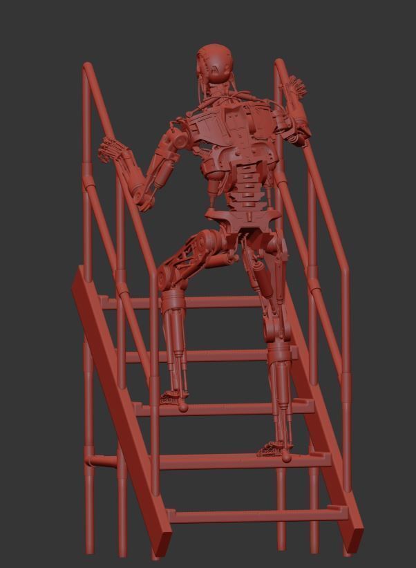 T-800 THE TERMINATOR V2 3D model 3D printable | CGTrader