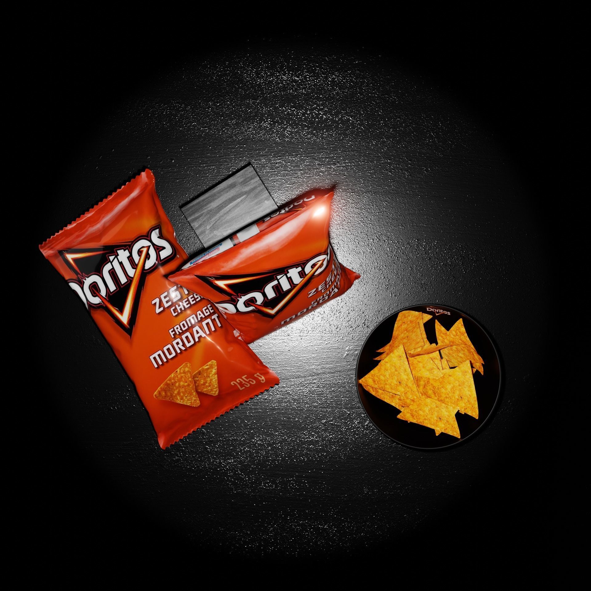 Doritos Packaging Design 3D model | CGTrader