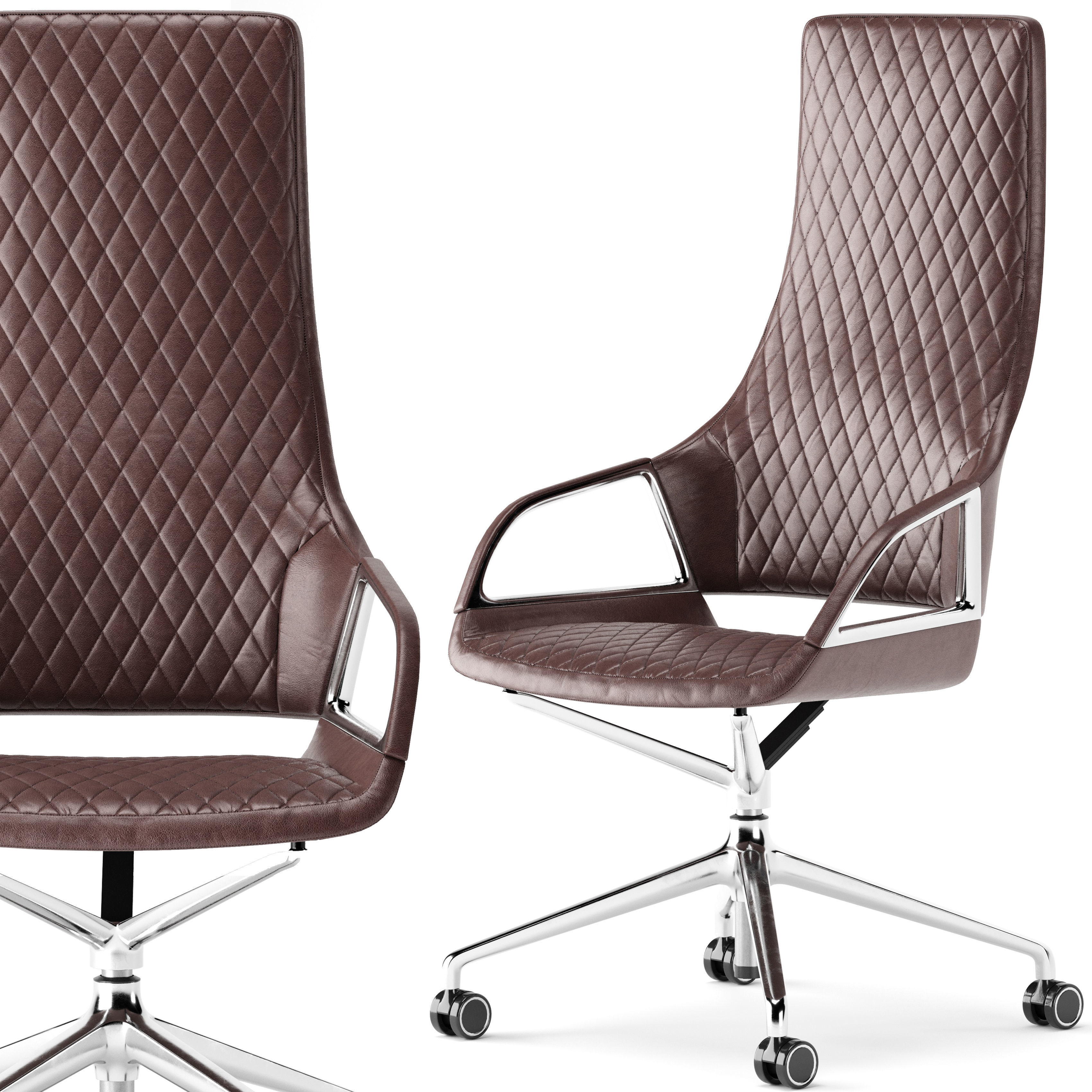 Conference chair Graph Iconic 3D model | CGTrader