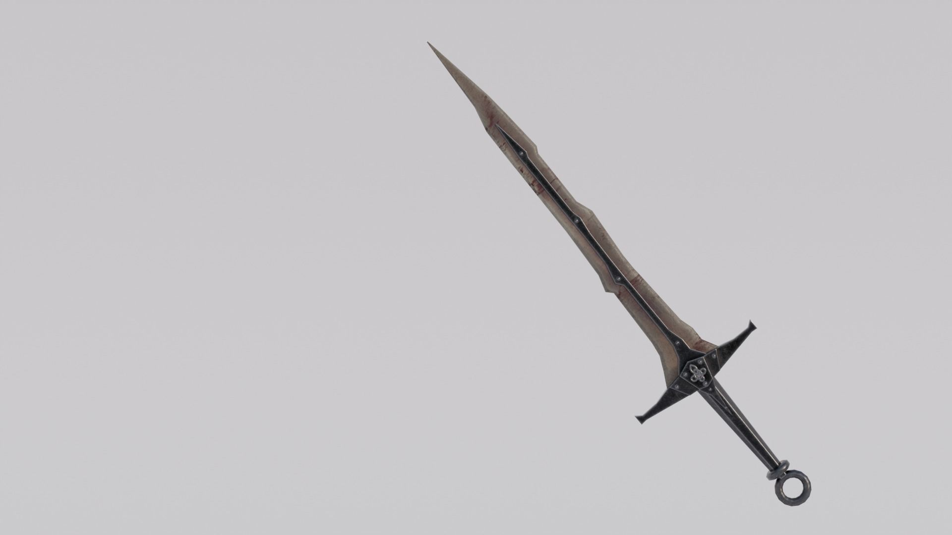3D model Dragon Bon Sword from Skyrim VR / AR / low-poly | CGTrader