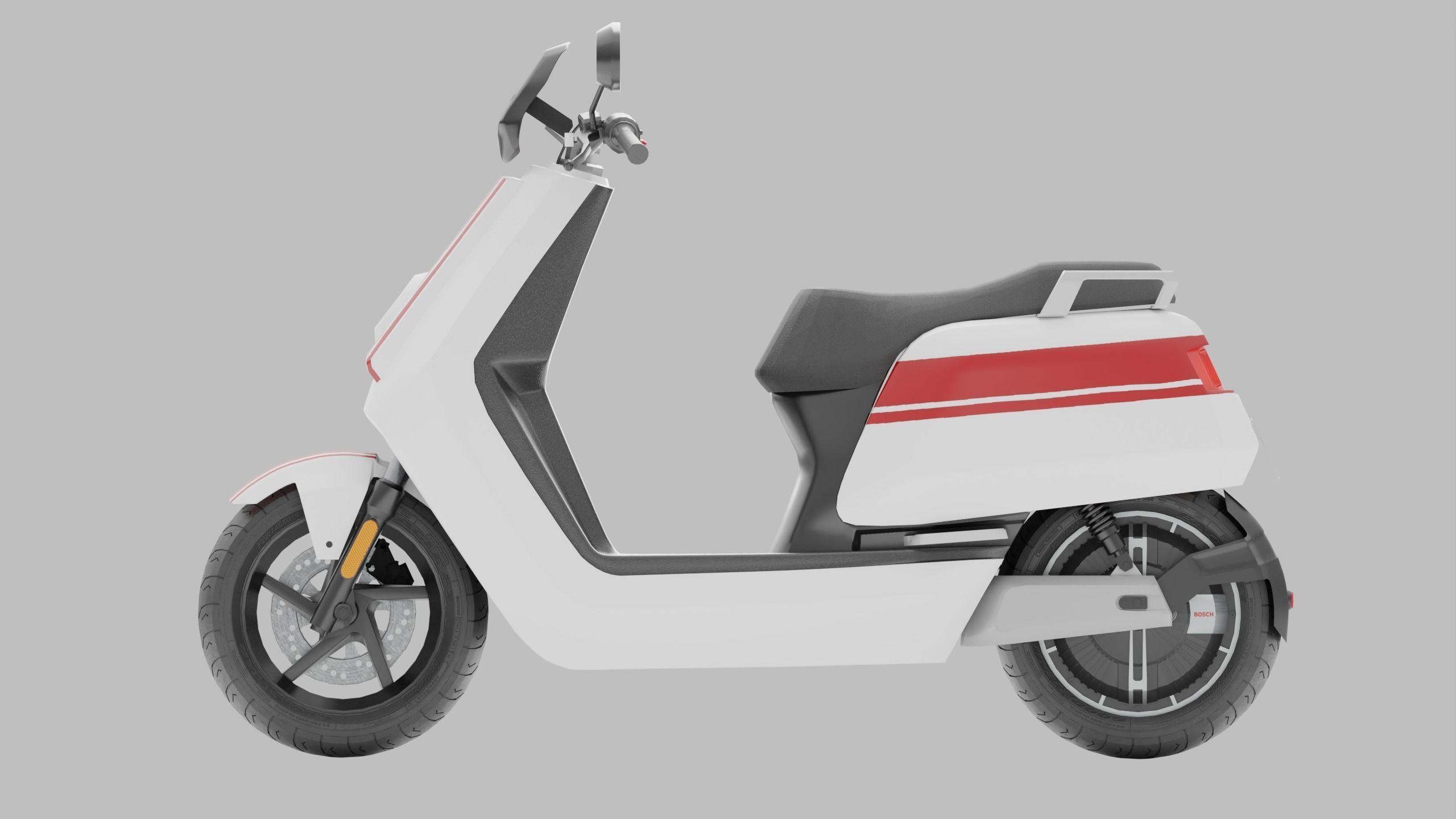 NIU NQi GTS Electric scooter 3D model | CGTrader