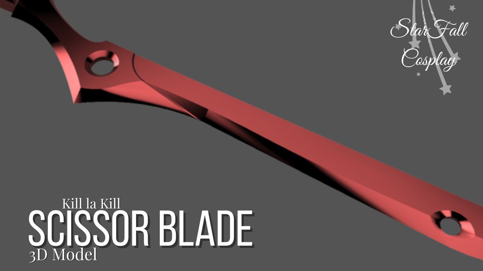 Scissor Blade - Kill la Kill 3D model 3D printable | CGTrader