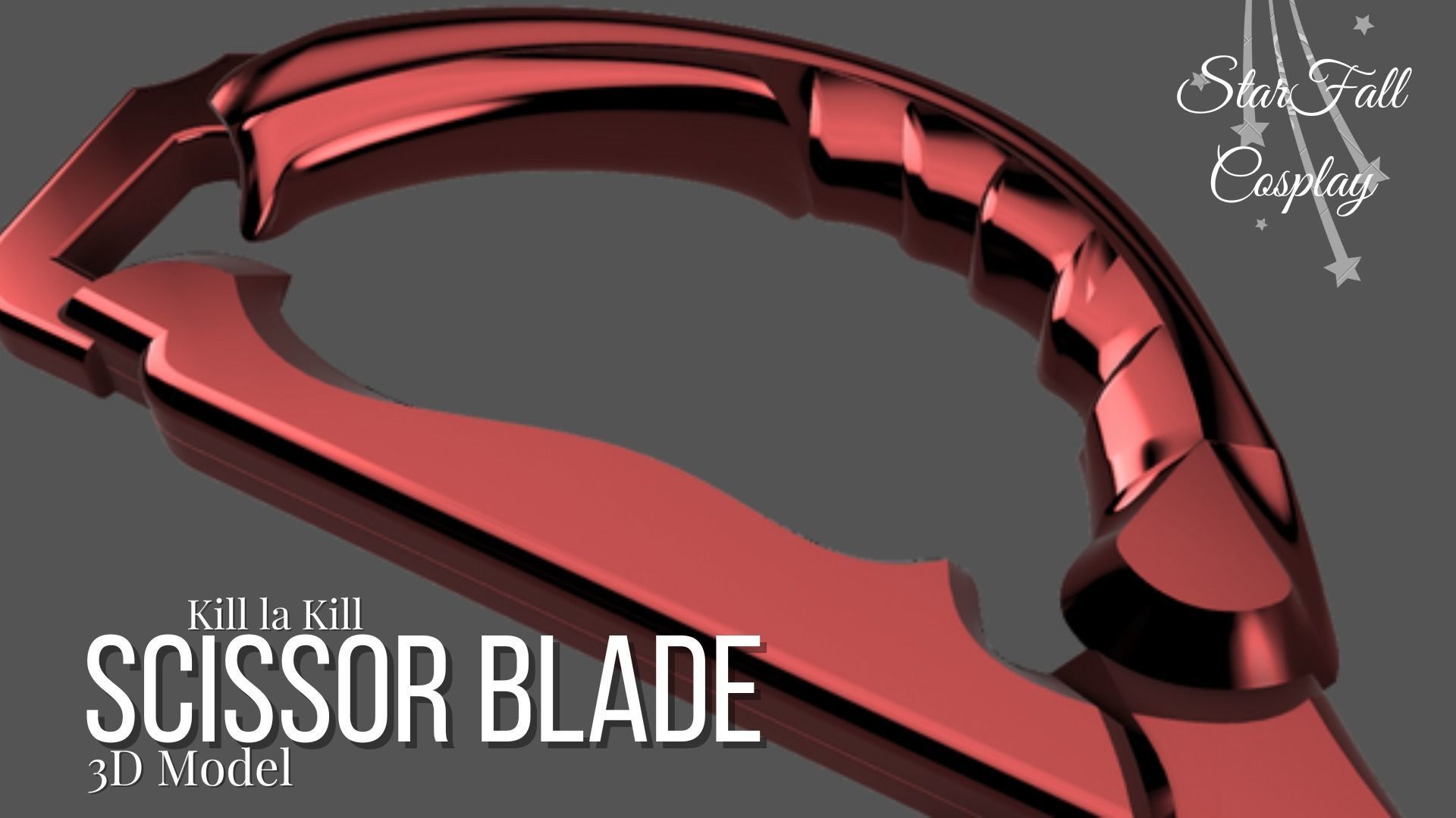 Scissor Blade - Kill la Kill 3D model 3D printable | CGTrader