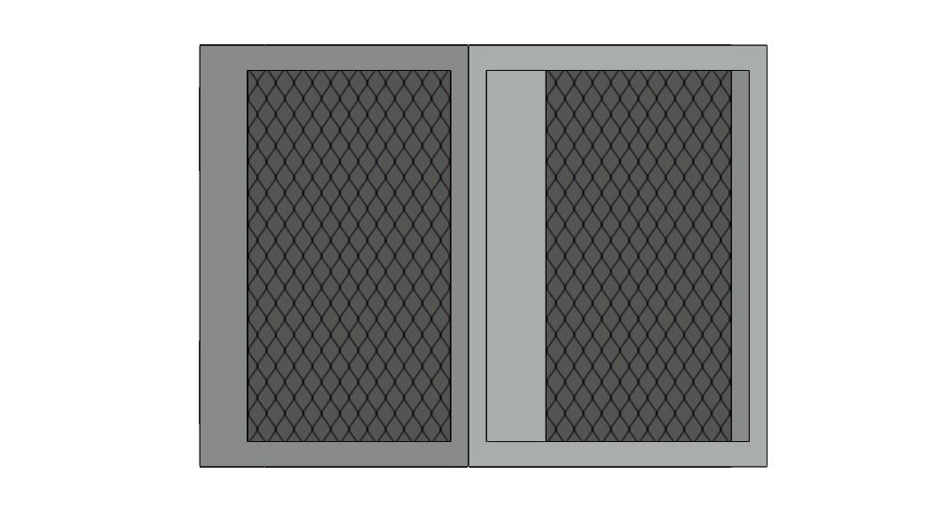 Chain Link Metal Container free 3D model rigged | CGTrader