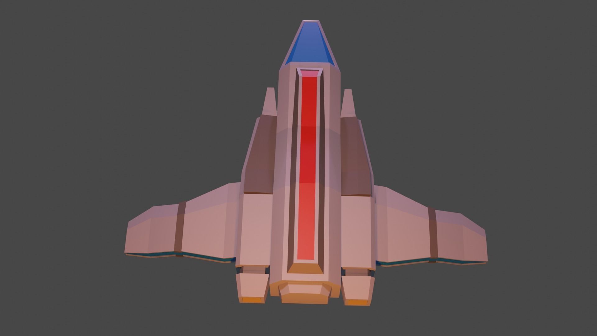 3D model Space ship VR / AR / low-poly | CGTrader