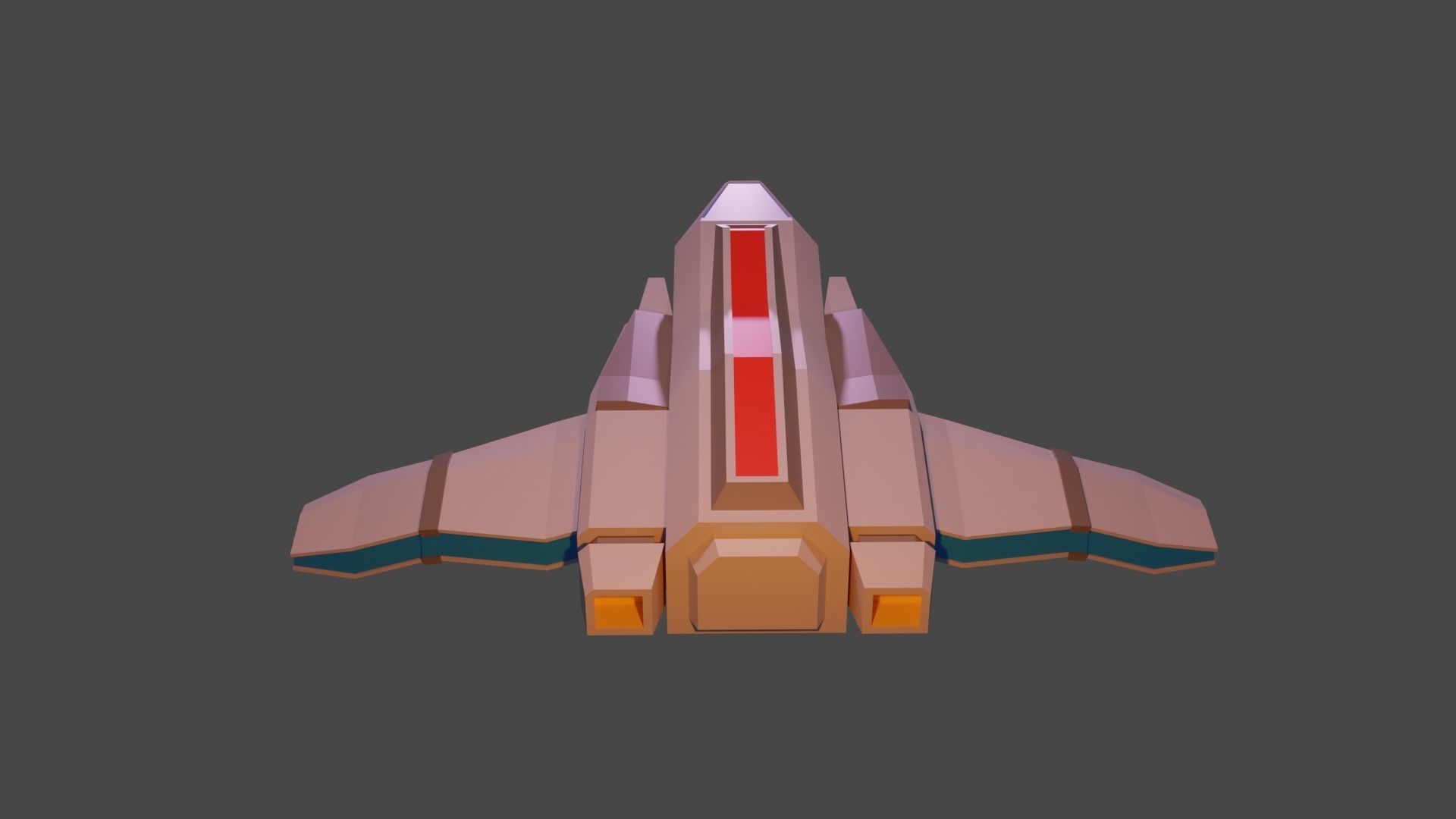 3D model Space ship VR / AR / low-poly | CGTrader