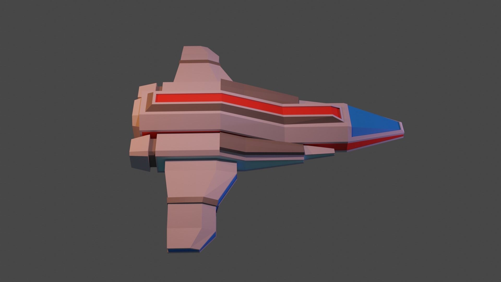 3D model Space ship VR / AR / low-poly | CGTrader