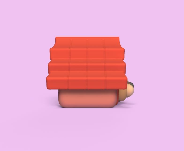 Dog Inside the House 3D model 3D printable | CGTrader