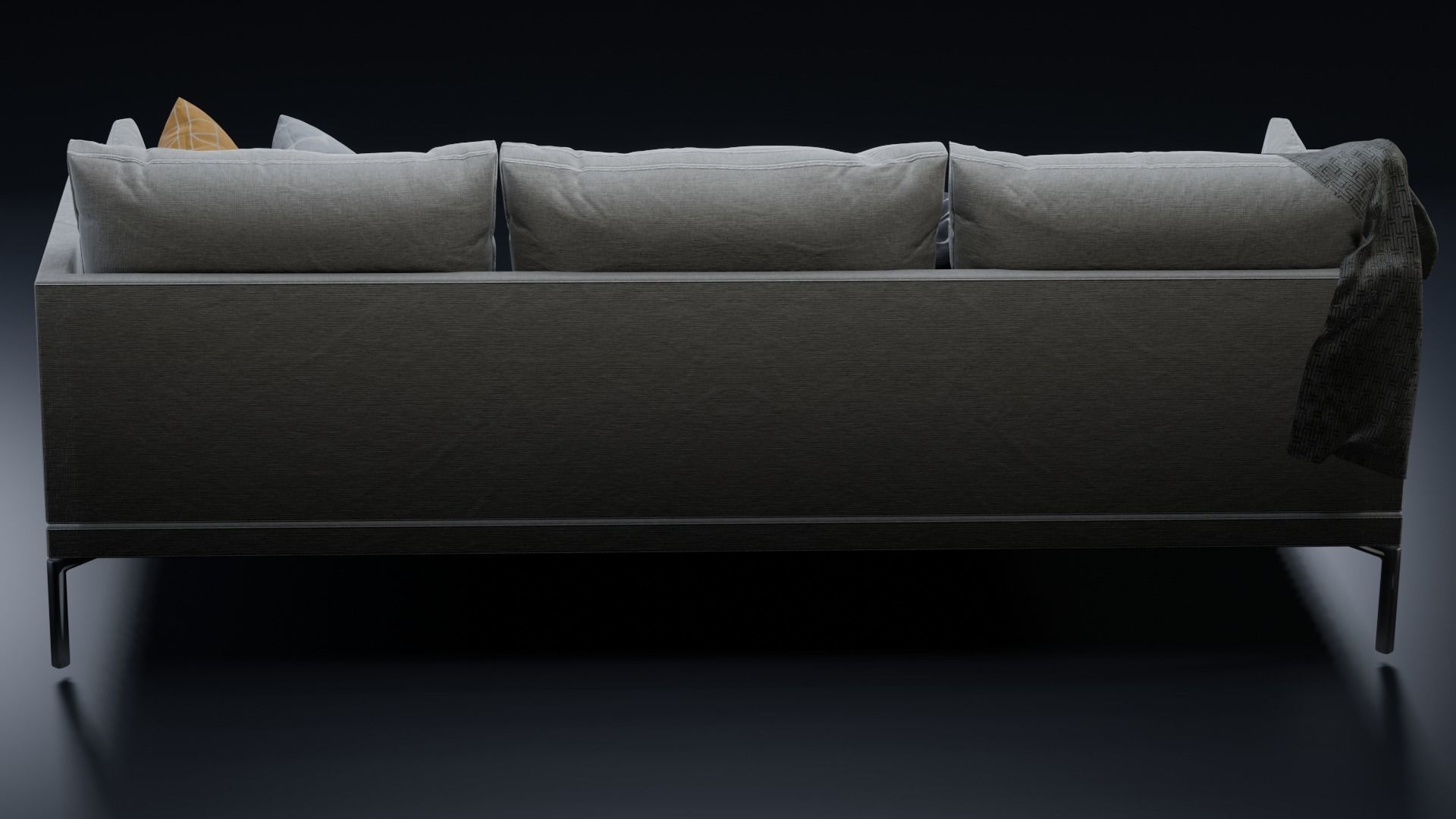Modern 3D Couch 3D model | CGTrader