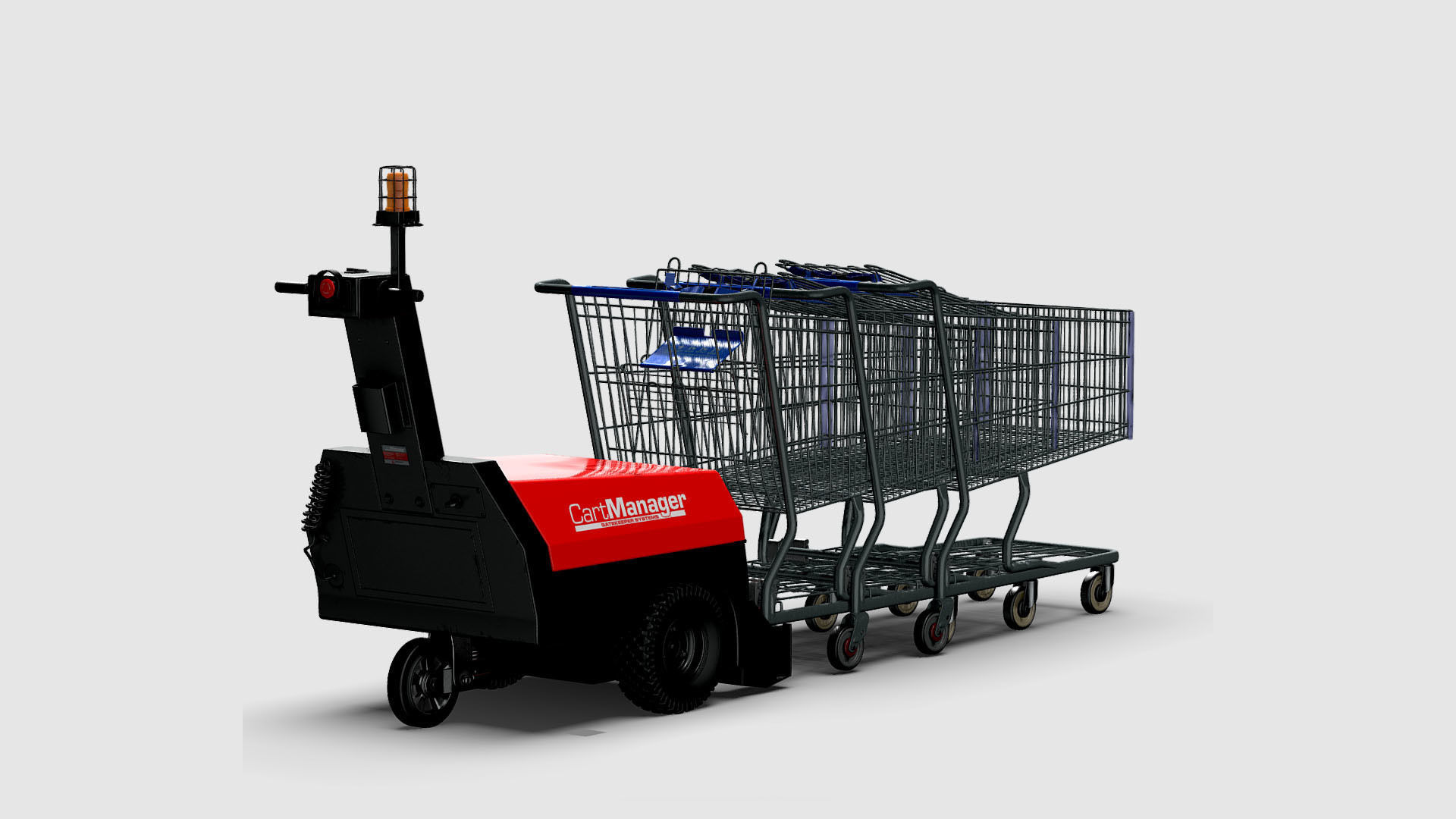 Cart Carrier Manager Collection 2022 3D 3D model | CGTrader