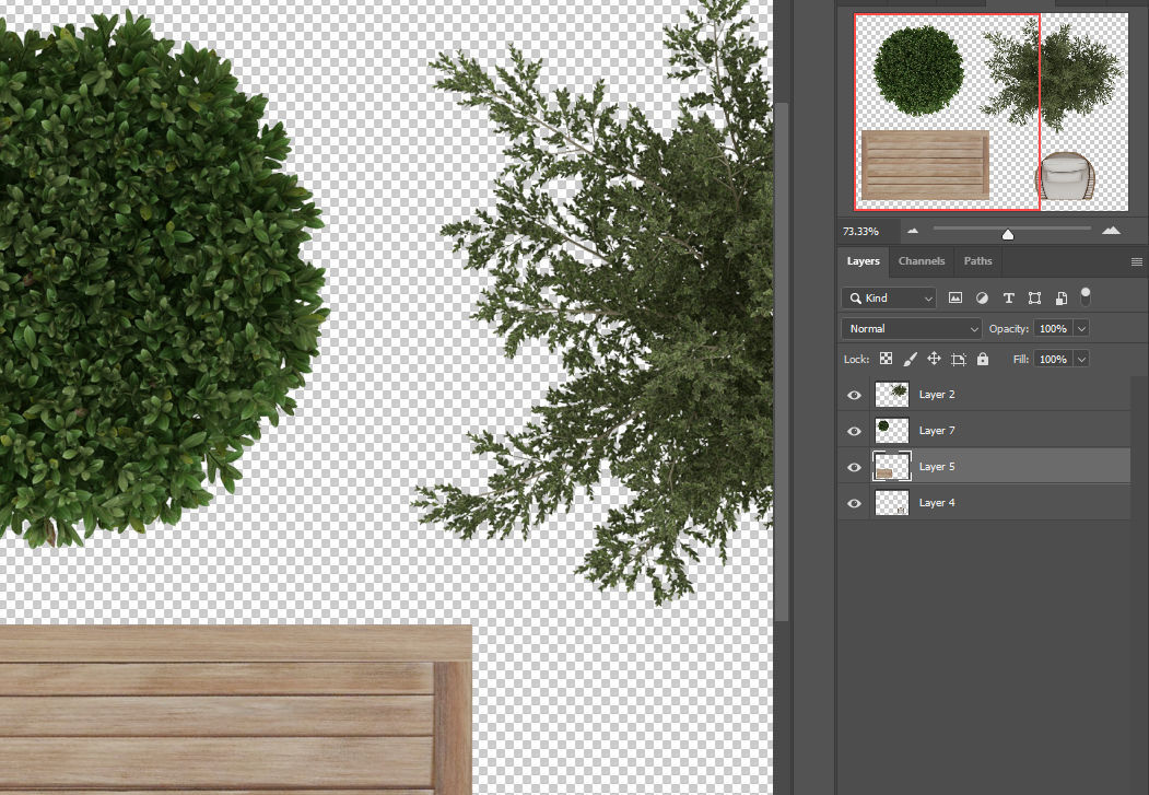 Free Plants and Outside Furniture TopViews plans PNG PSD PDF free ...