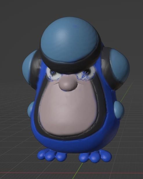 Palpitoad 3D model 3D printable | CGTrader