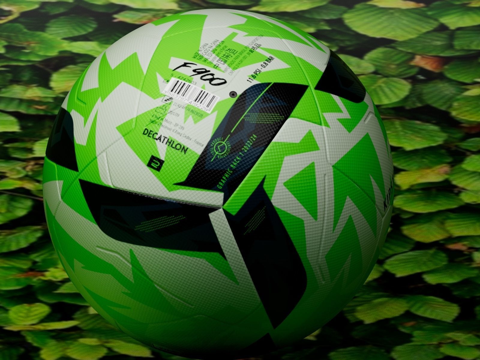 Soccer ball Kipsta F900 free 3D model | CGTrader