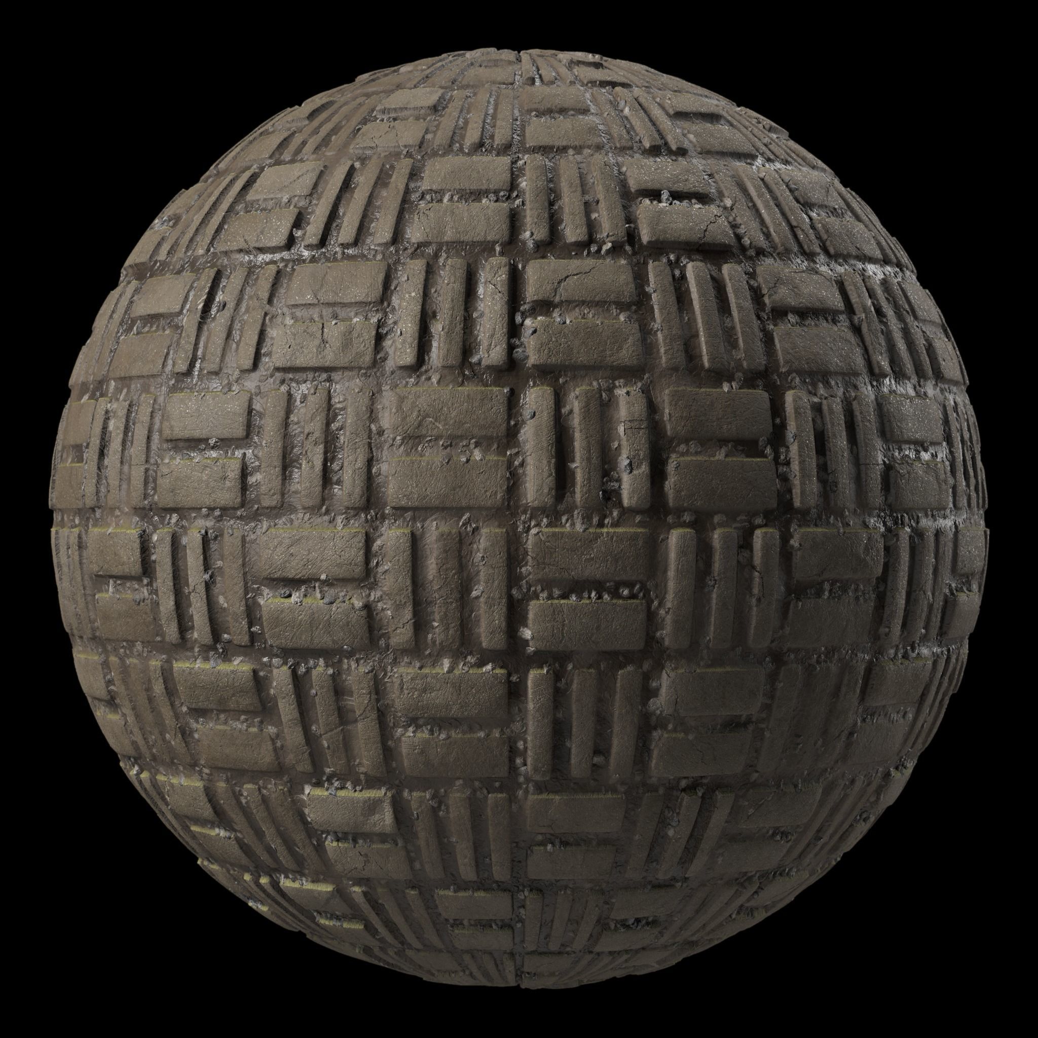 Texture Pavement Materials 30- Paving By Snow and Mud Pbr 4k Seamless ...