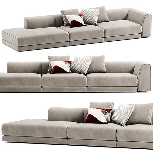 Baxter Rafael Sofa 3D model | CGTrader