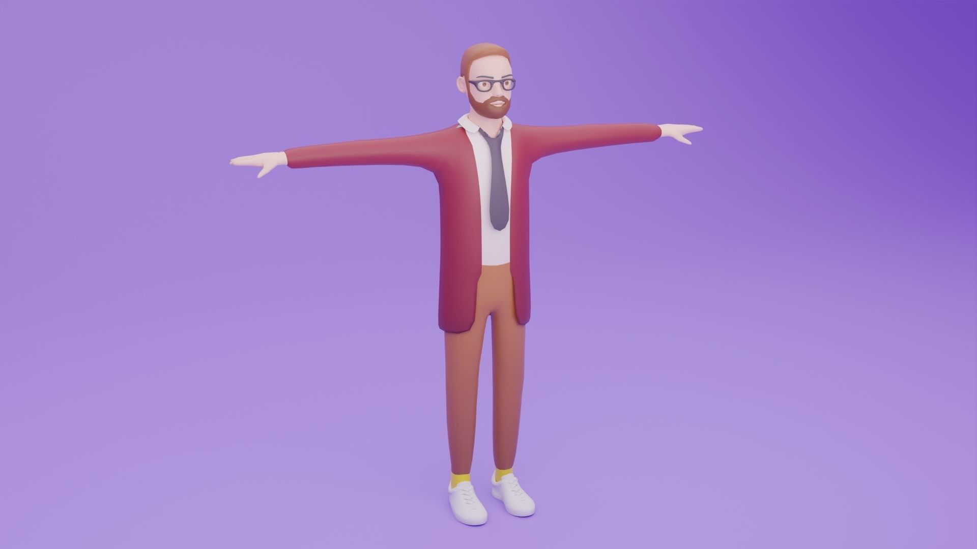 3D model Toon Rigged People Pack VR / AR / low-poly rigged | CGTrader