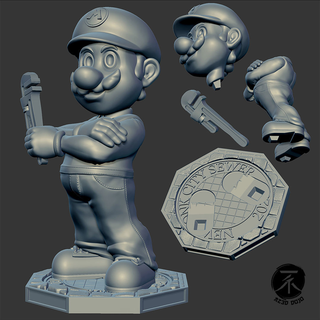 MARIO - THE SUPER MARIO BROS MOVIE 3D model 3D printable | CGTrader