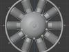 Anzani 10-cylinder radial aircraft engine 3D model | CGTrader