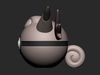 Pokemon Clefable Pokeball 3D model 3D printable | CGTrader