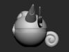 Pokemon Clefable Pokeball 3D model 3D printable | CGTrader