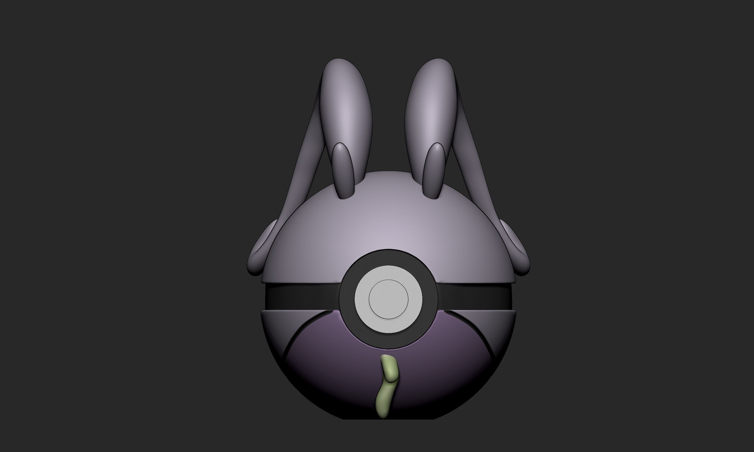 Pokemon Goodra Pokeball 3D model 3D printable | CGTrader