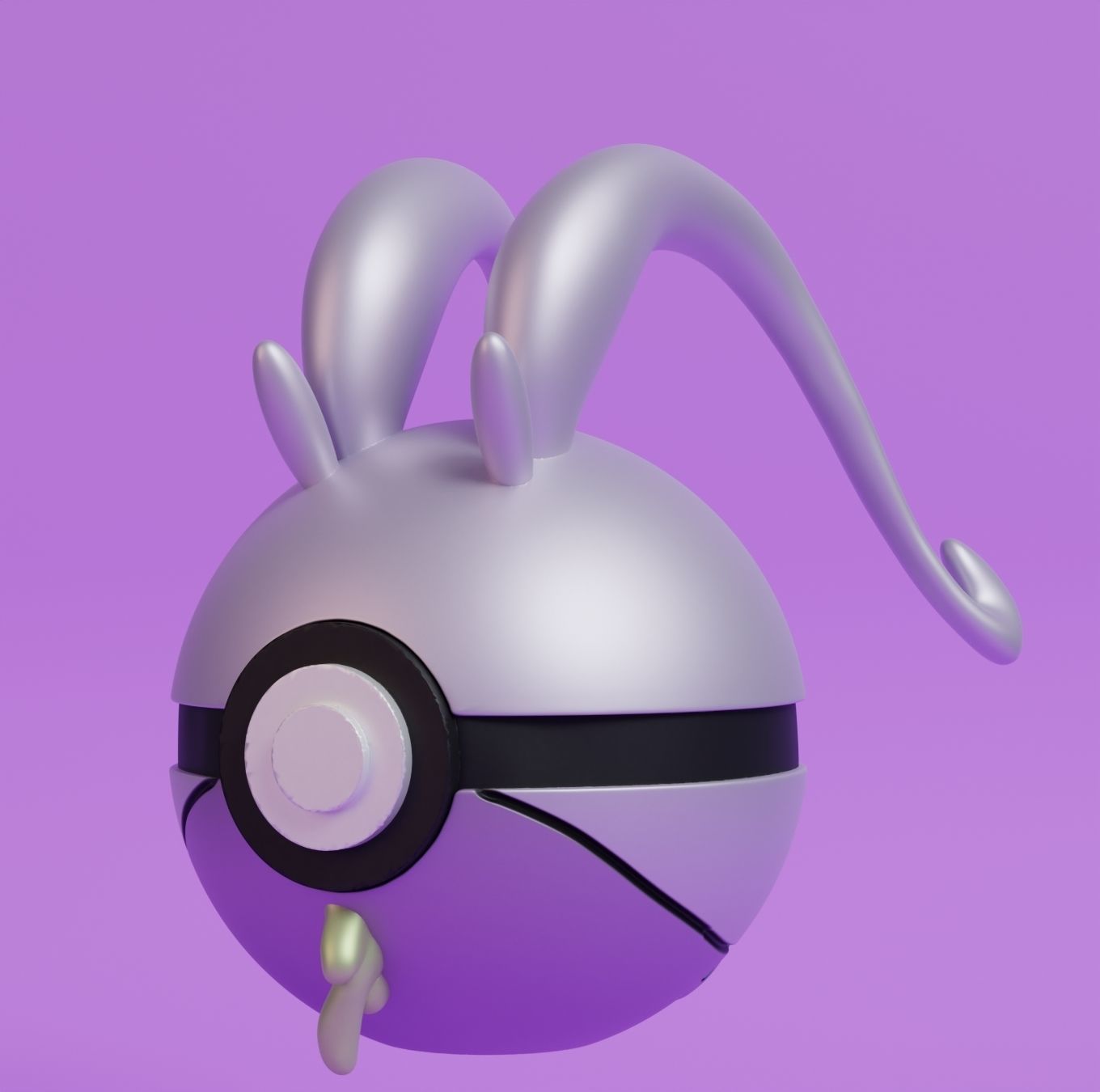 Pokemon Goomy Sliggoo Goodra Pokeball 3D model 3D printable | CGTrader
