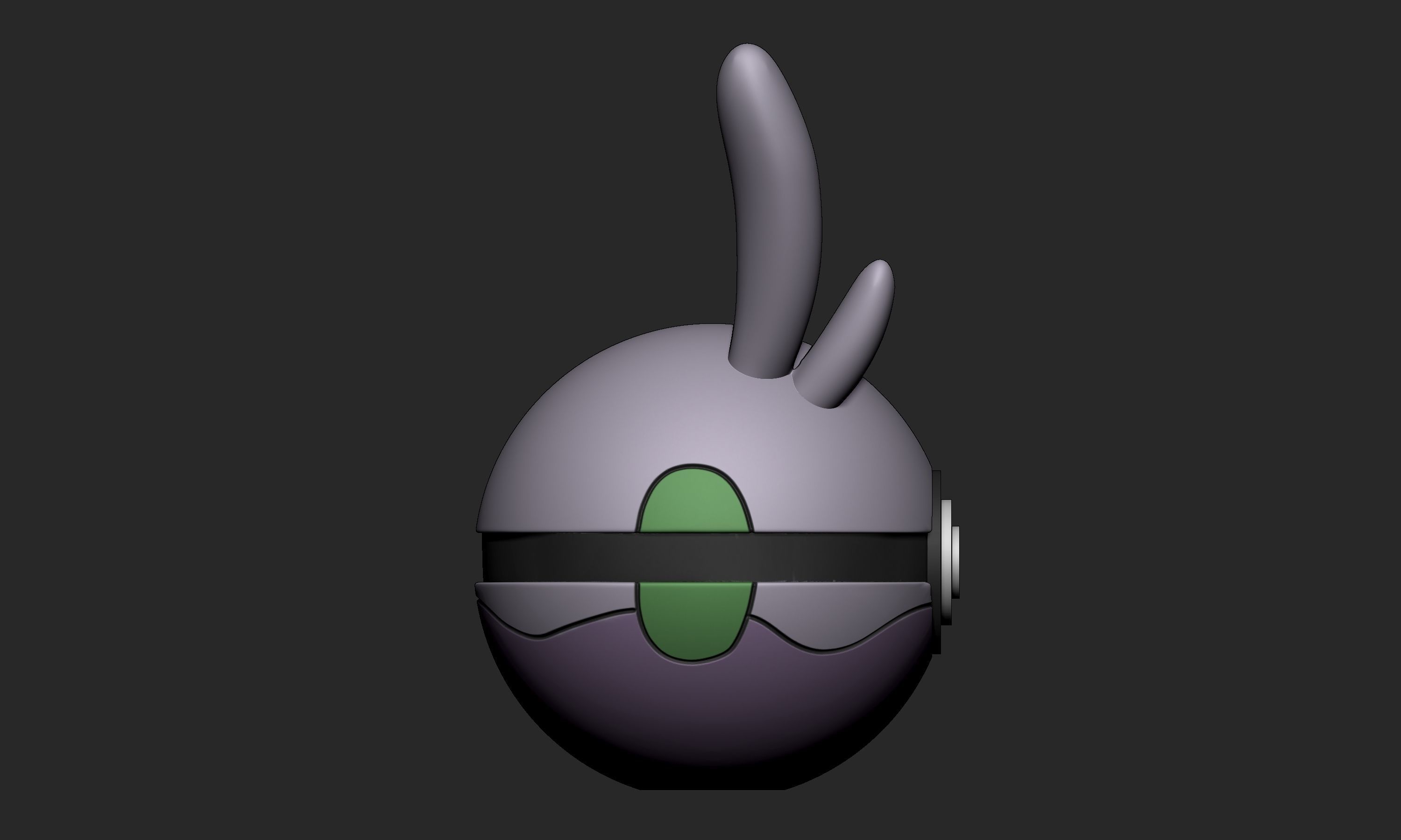 Pokemon Goomy Sliggoo Goodra Pokeball 3D model 3D printable | CGTrader