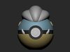 Pokemon Bagon Pokeball 3D model 3D printable | CGTrader