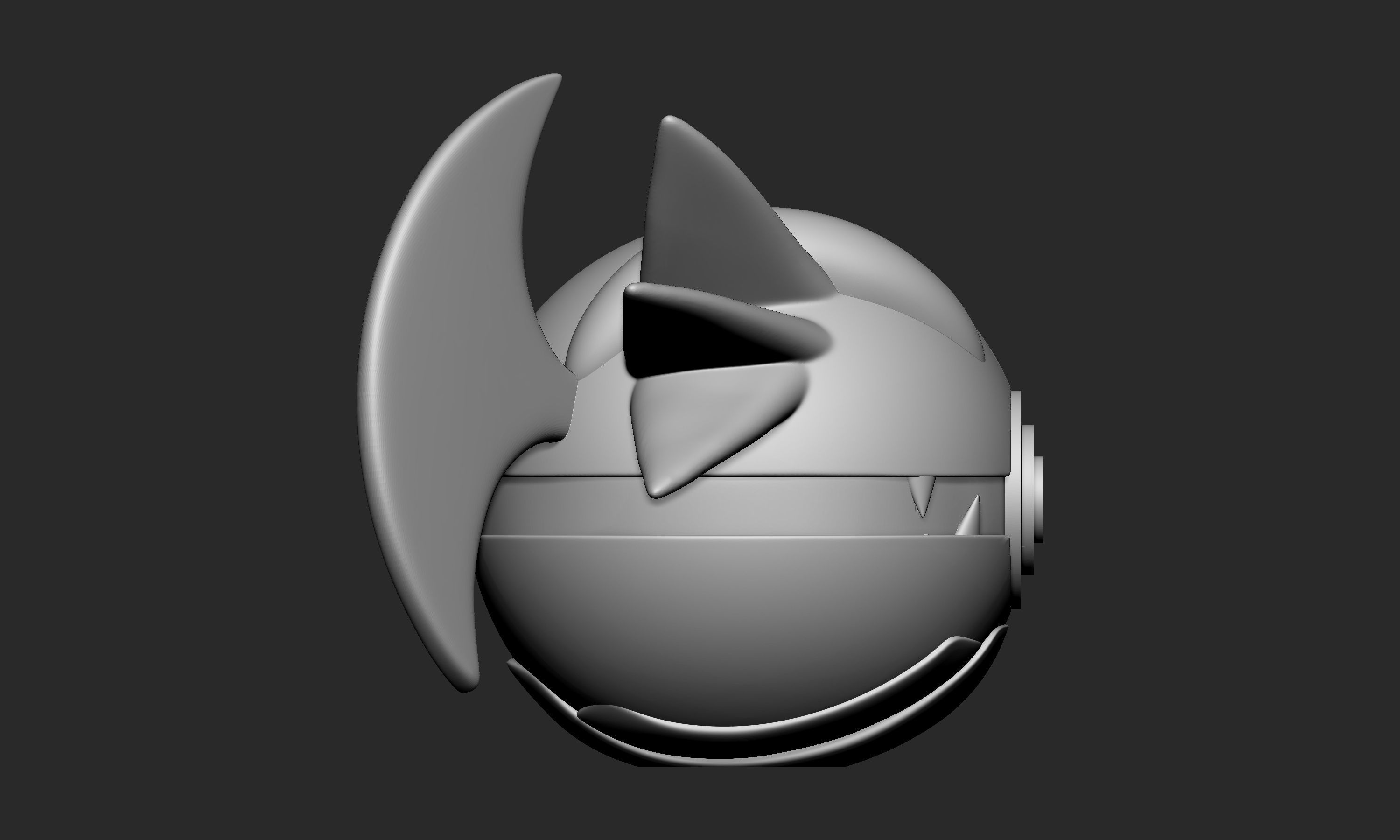Pokemon Salamence Pokeball 3D model 3D printable | CGTrader