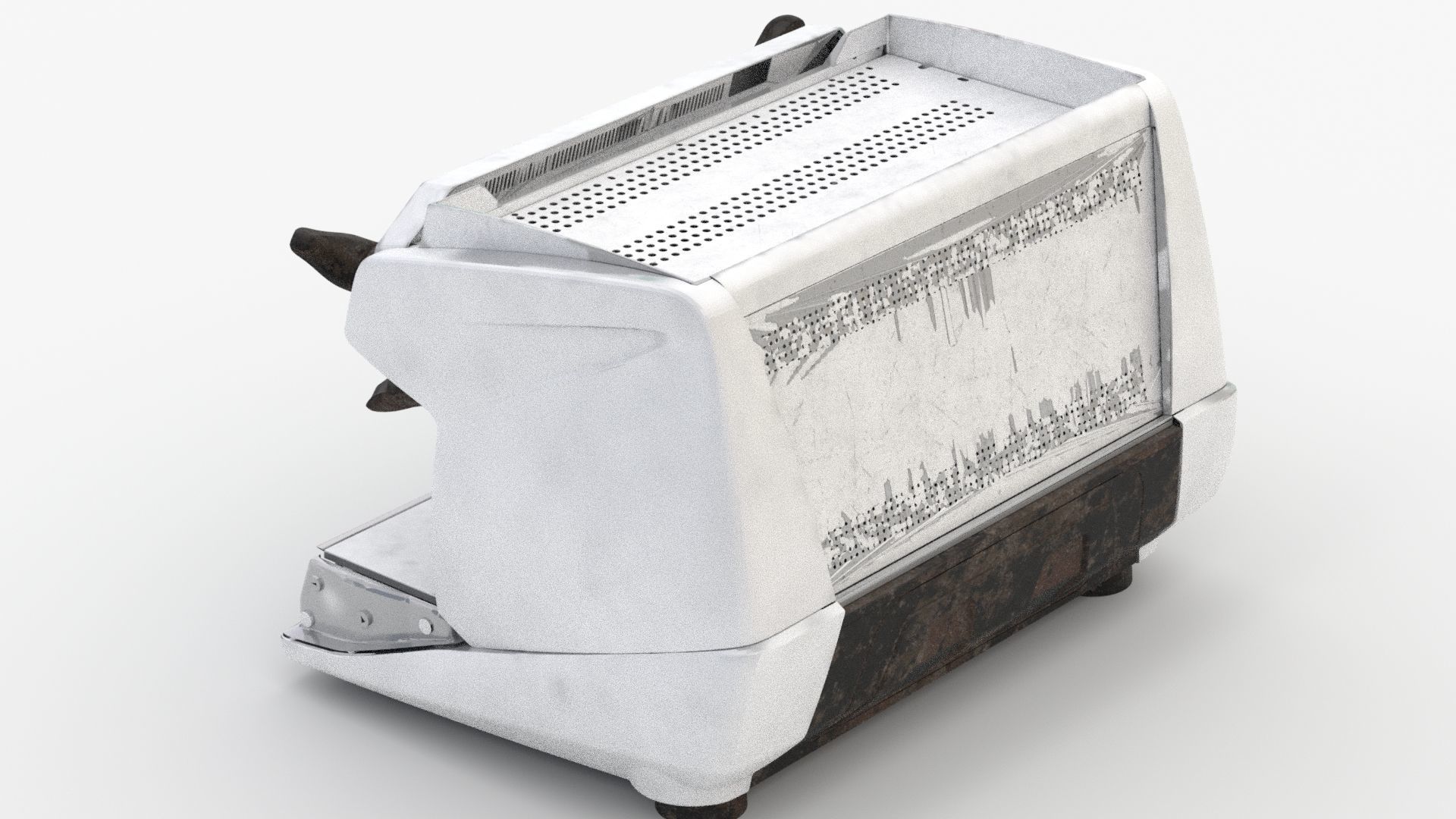 Abandoned Coffee Machine 3D model | CGTrader