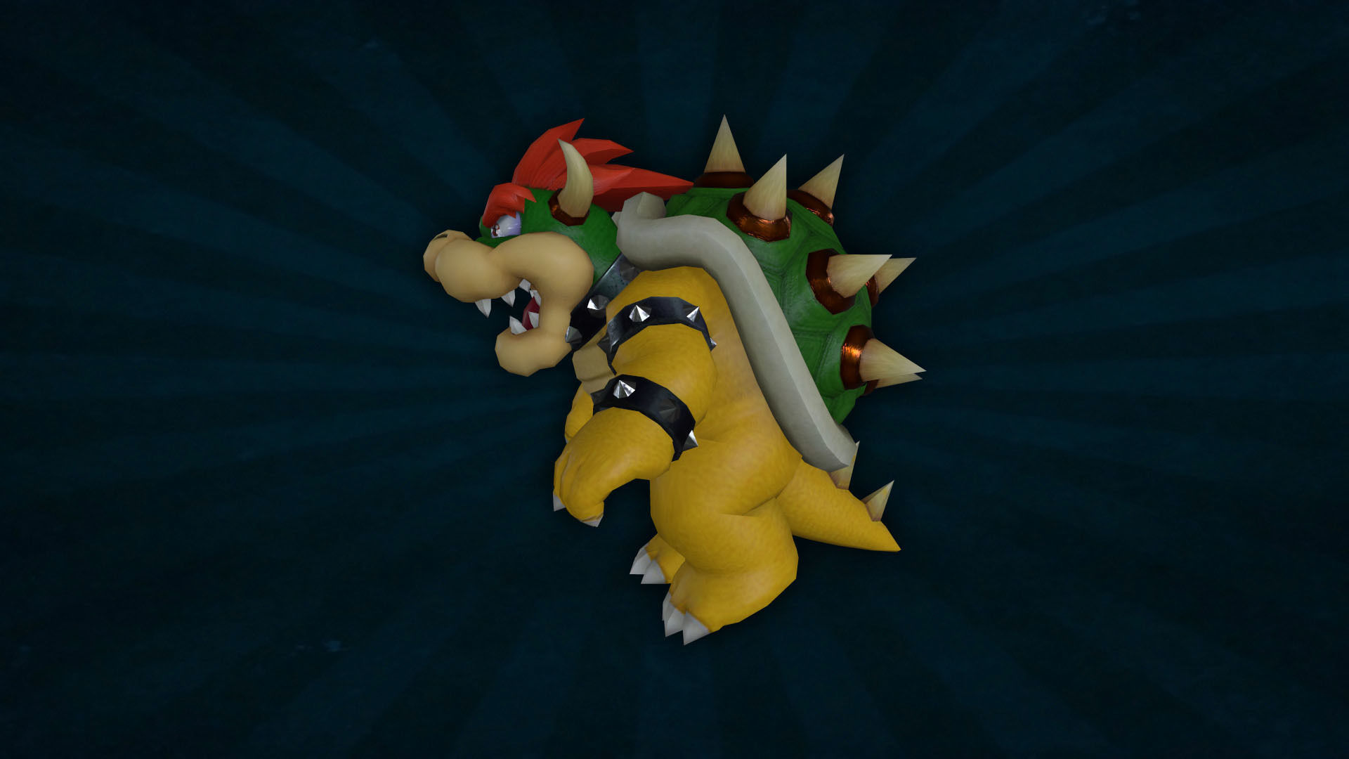 3D model BROS-022 Bowser Walking Animation VR / AR / low-poly | CGTrader