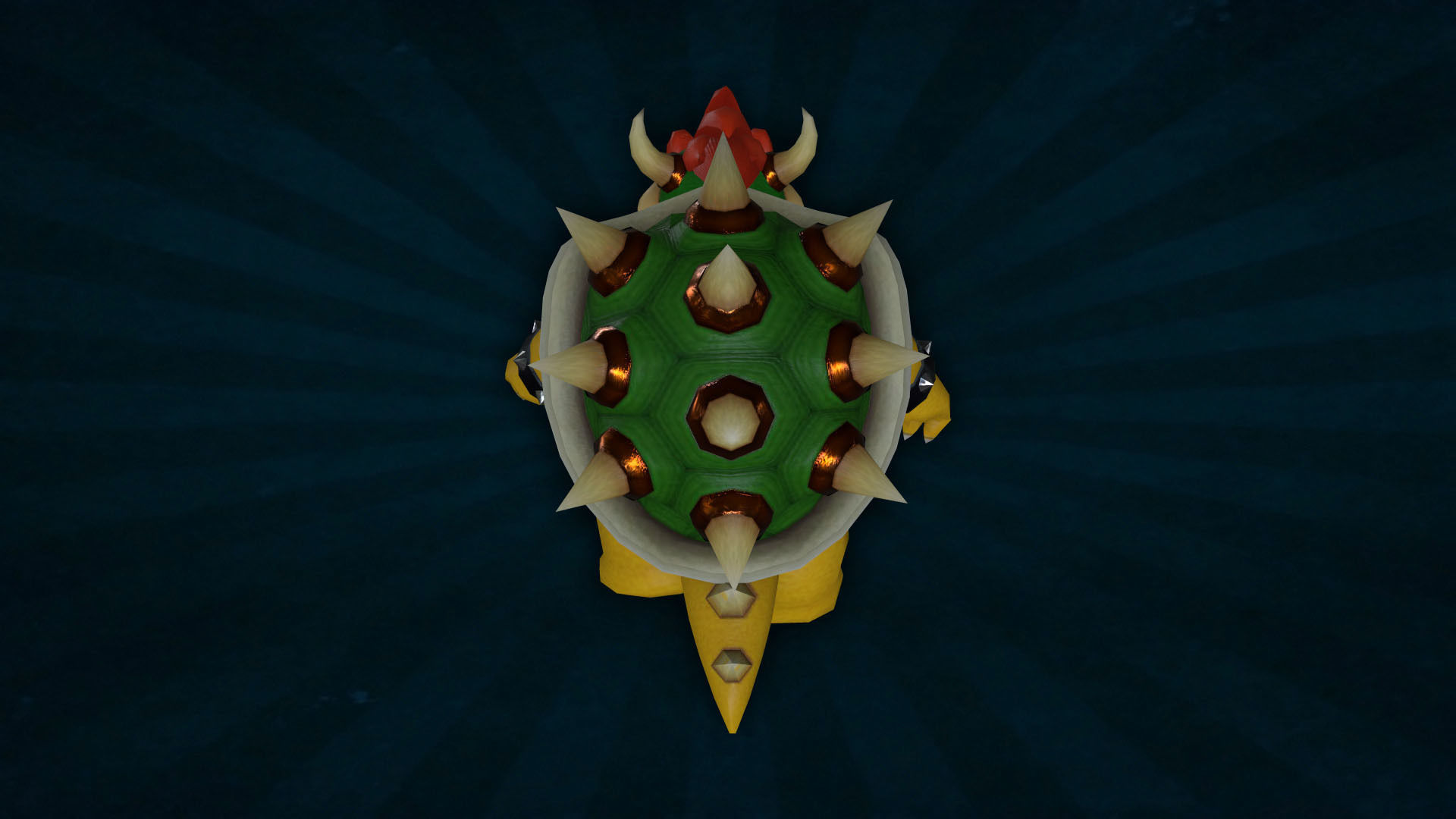 3D model BROS-022 Bowser Walking Animation VR / AR / low-poly | CGTrader