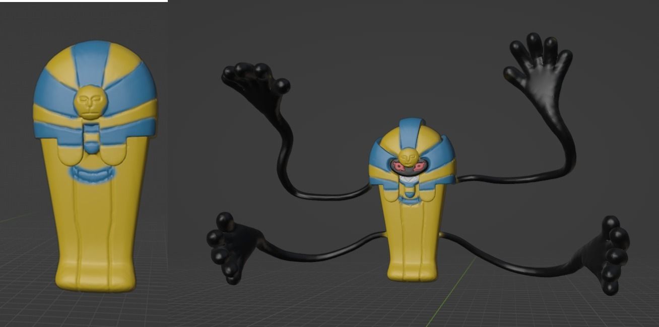 Cofagrigus 3D model 3D printable | CGTrader