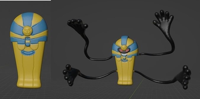 Cofagrigus 3D model 3D printable | CGTrader