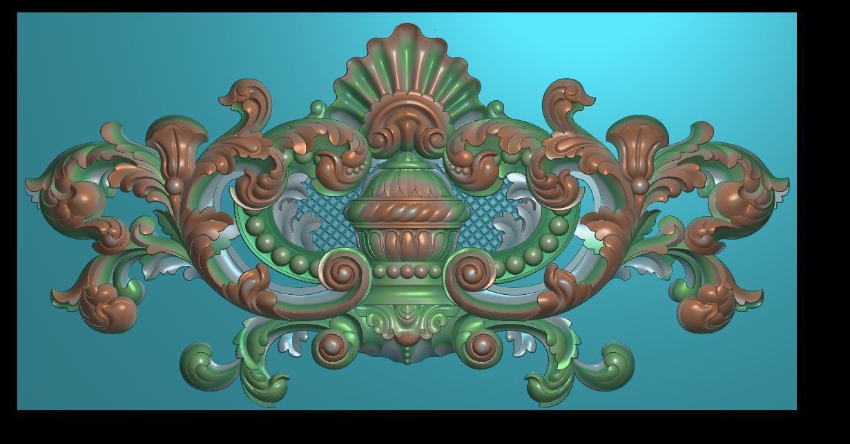 1 set of the most vip classic ceiling 3d 3D model 3D printable | CGTrader