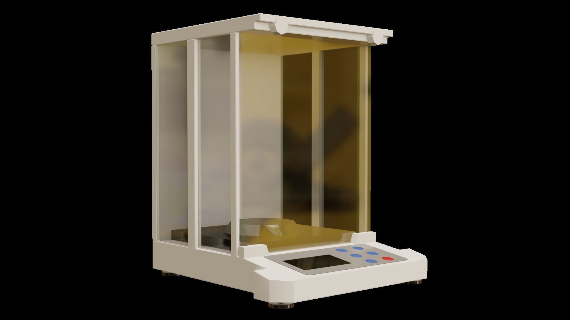 Electronic balance 3D model | CGTrader