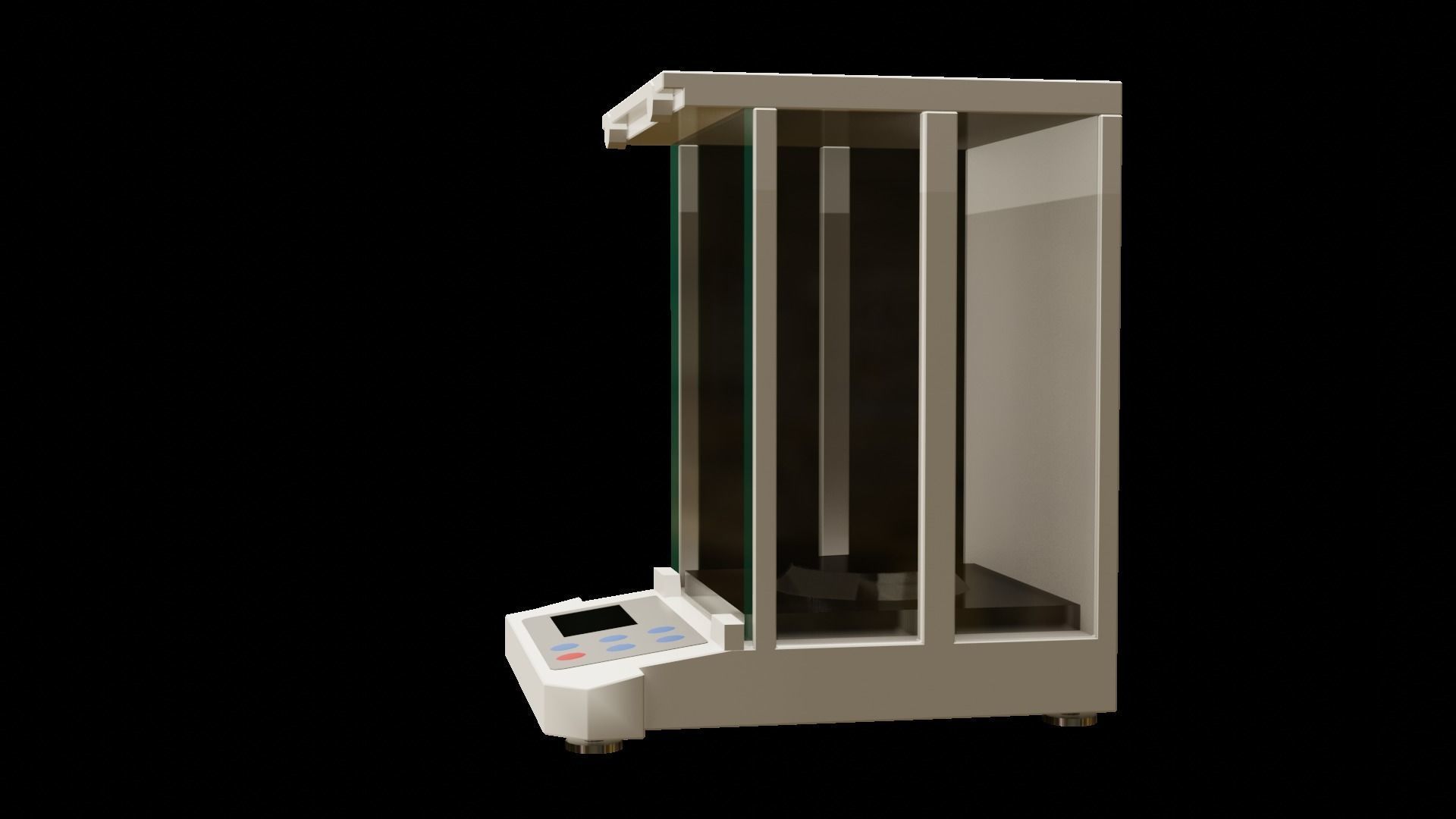 Electronic balance 3D model | CGTrader