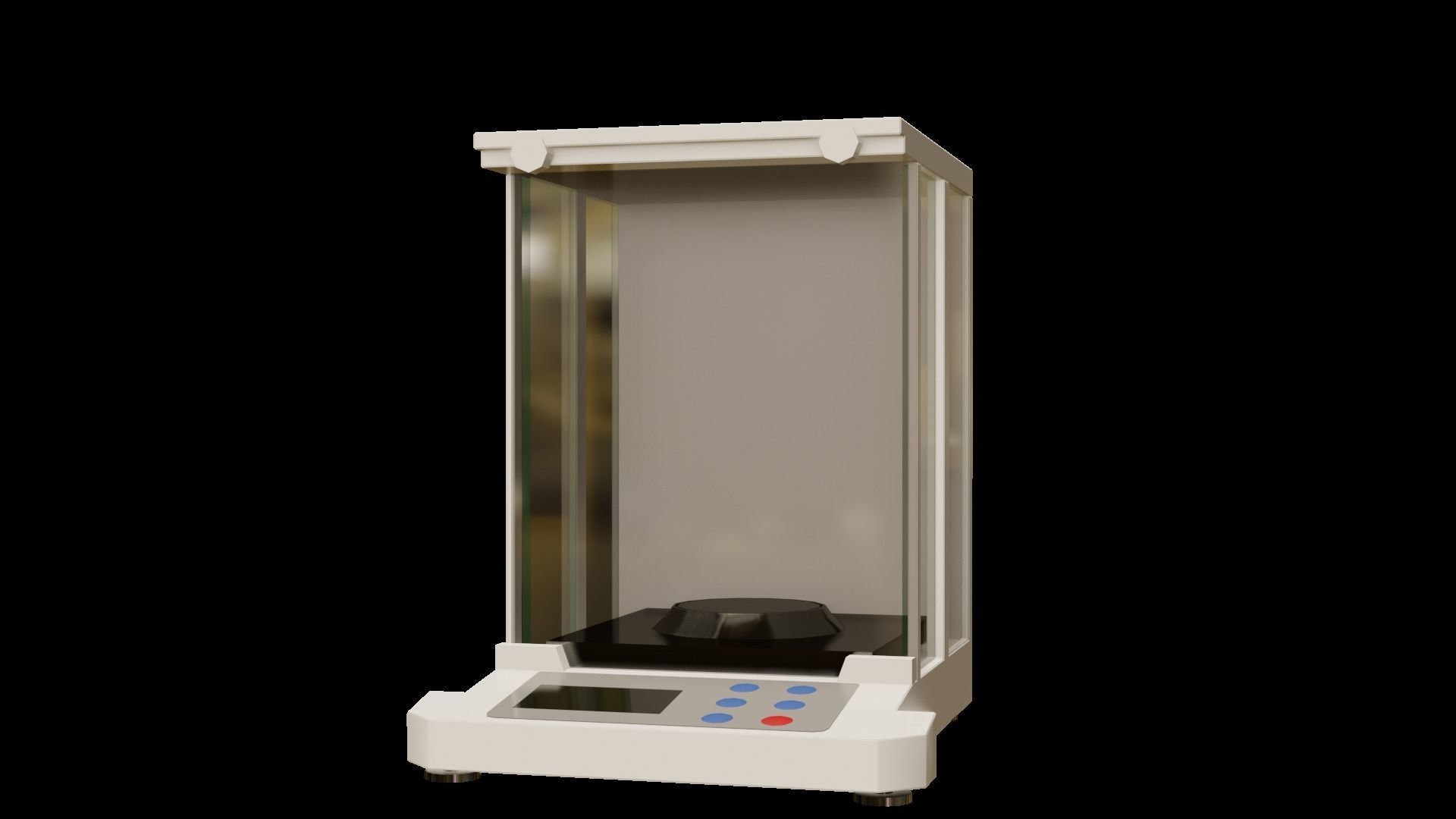 Electronic balance 3D model | CGTrader