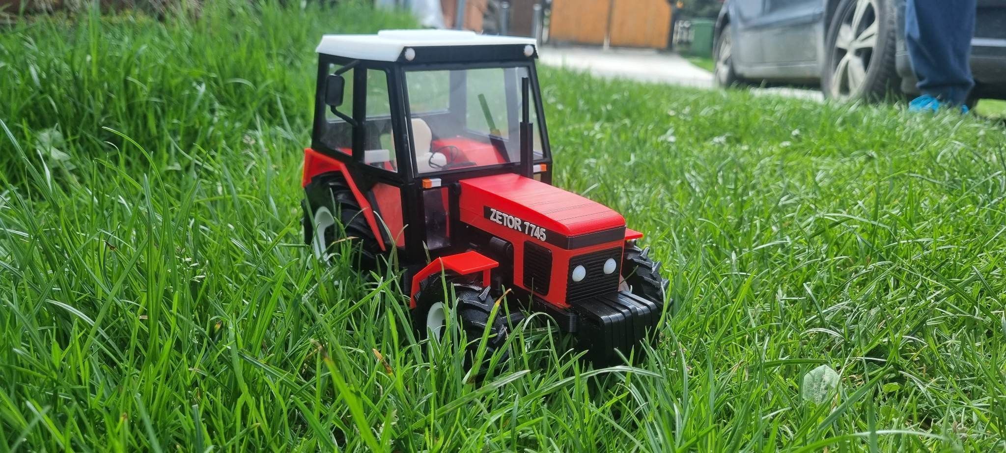 zetor 7745 3D model 3D printable | CGTrader