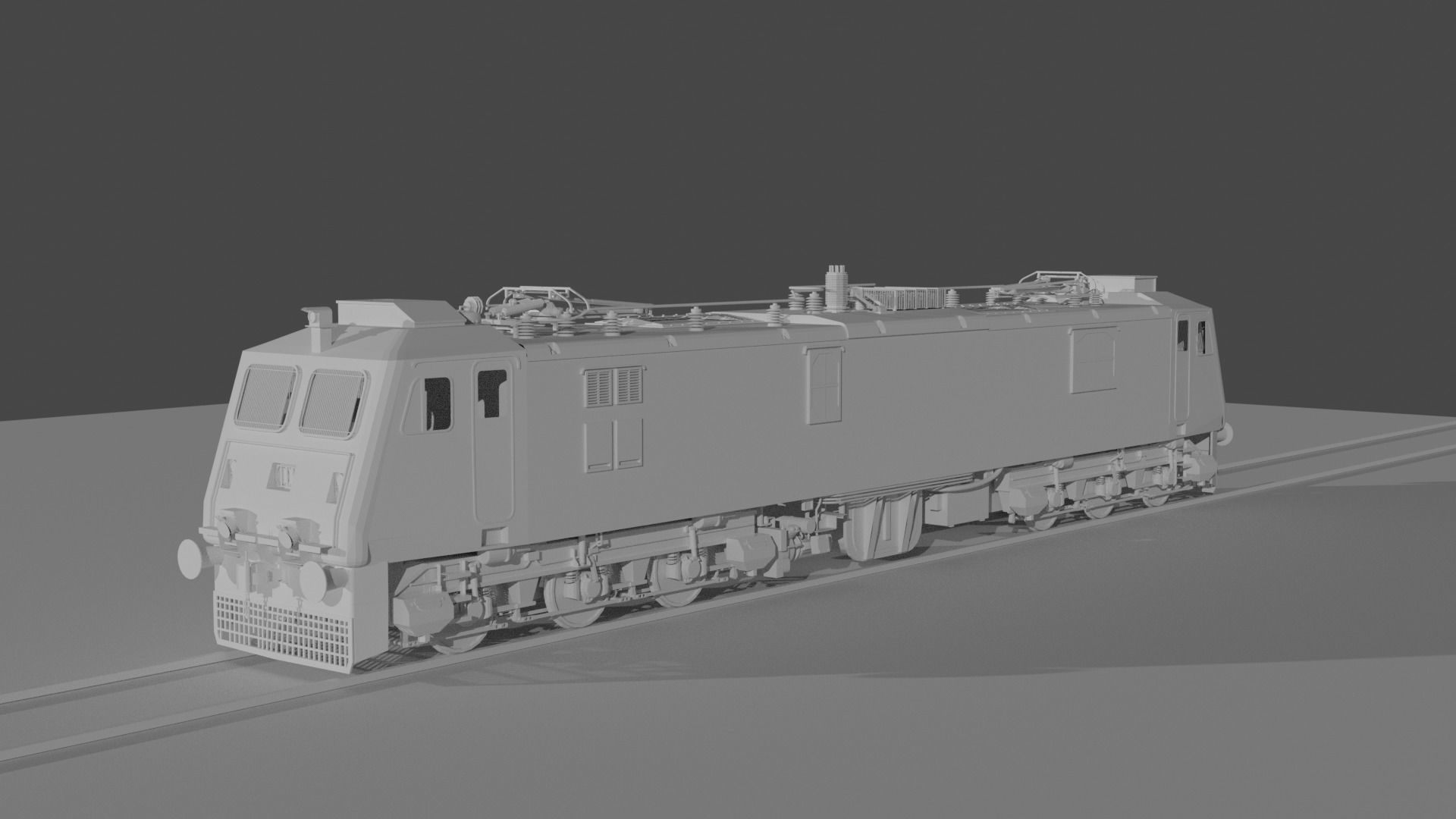 INDIAN RAILWAY WAP 7 3 PHASER LOCOMOTIVE 3D MODEL 3D model | CGTrader