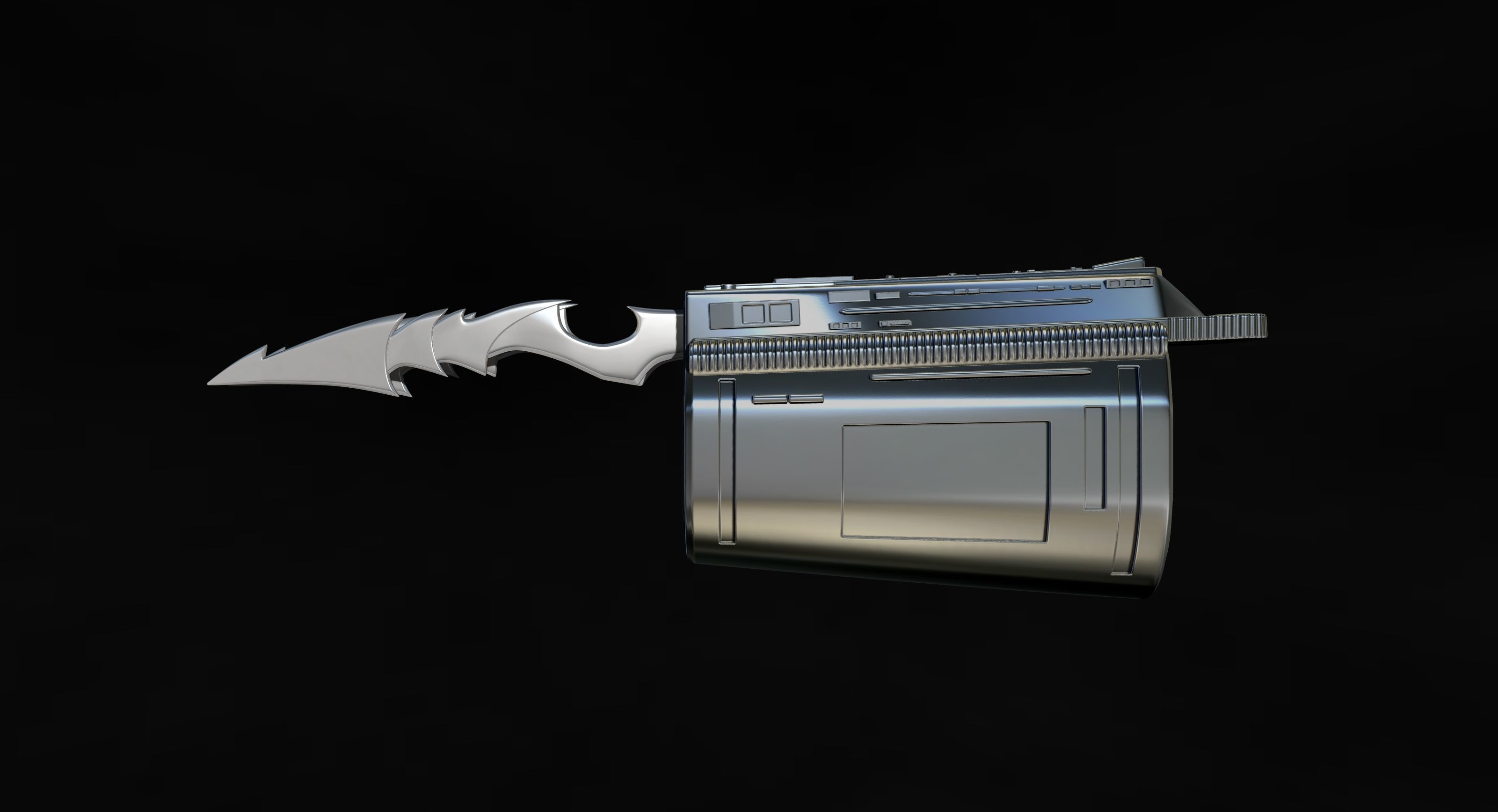 Predator Gauntlet Forearm Right File STL-OBJ for 3D printer 3D model 3D ...