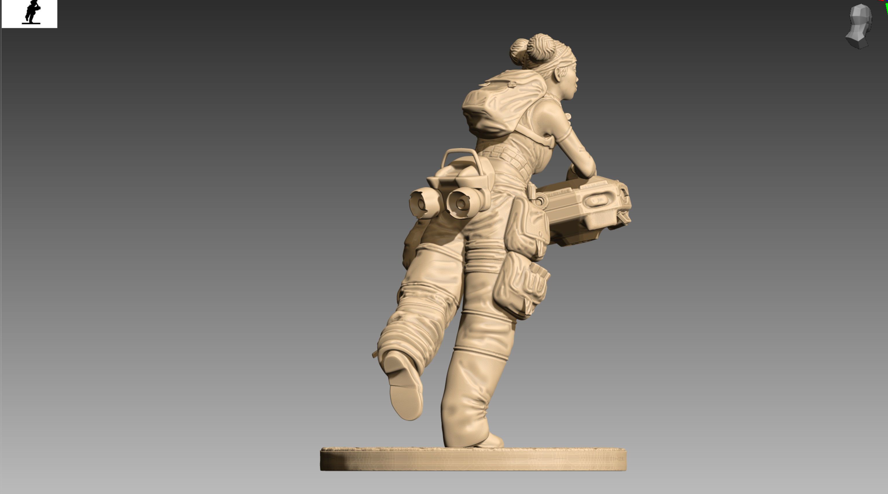 Apex Legends Lifeline 3D print OBJ STL 3D model 3D printable | CGTrader
