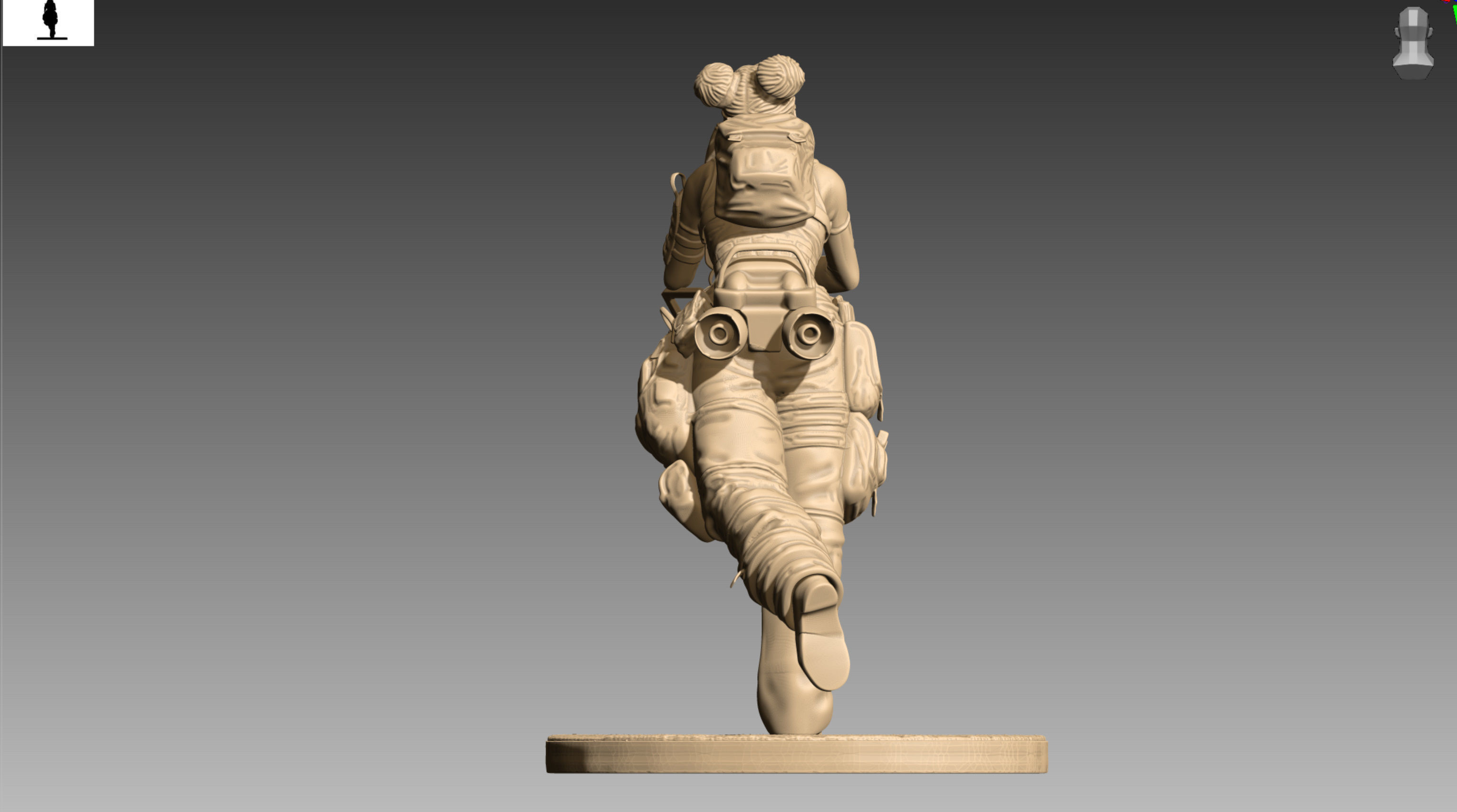 Apex Legends Lifeline 3D print OBJ STL 3D model 3D printable | CGTrader