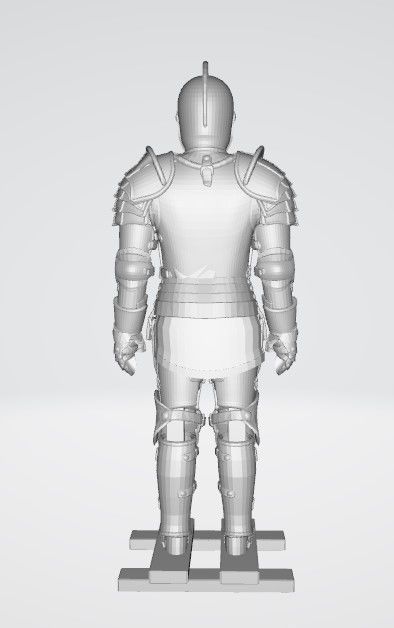 MEDIEVAL KNIGHT ARMOUR 3D model 3D printable | CGTrader