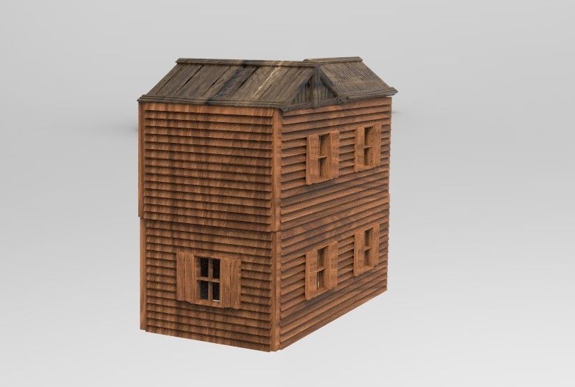 28MM WOODEN COMMAND POST 3D model 3D printable | CGTrader