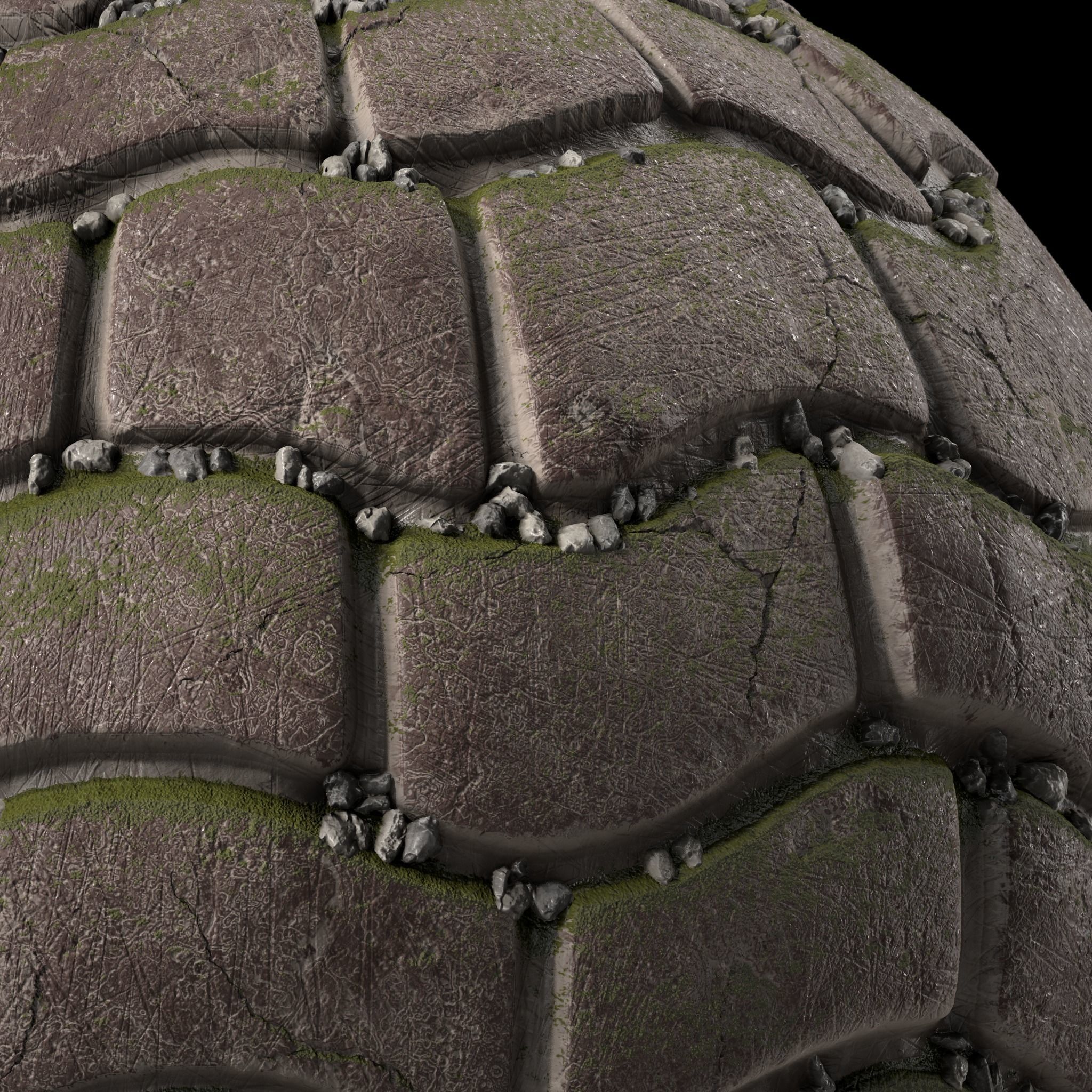 Texture Pavement Materials 36- Paving By Water and Mud Seamless VR / AR ...