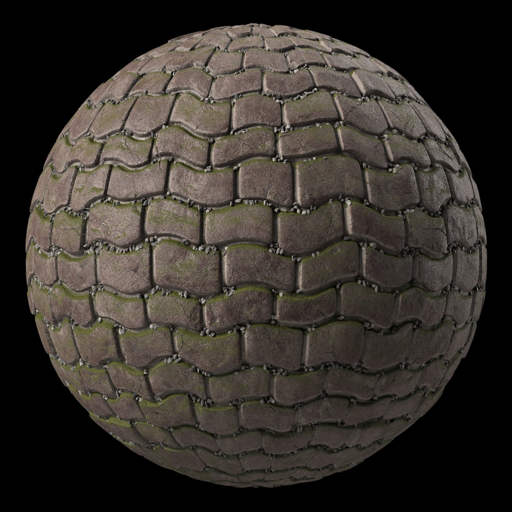 Texture Pavement Materials 36- Paving By Water and Mud Seamless VR / AR ...