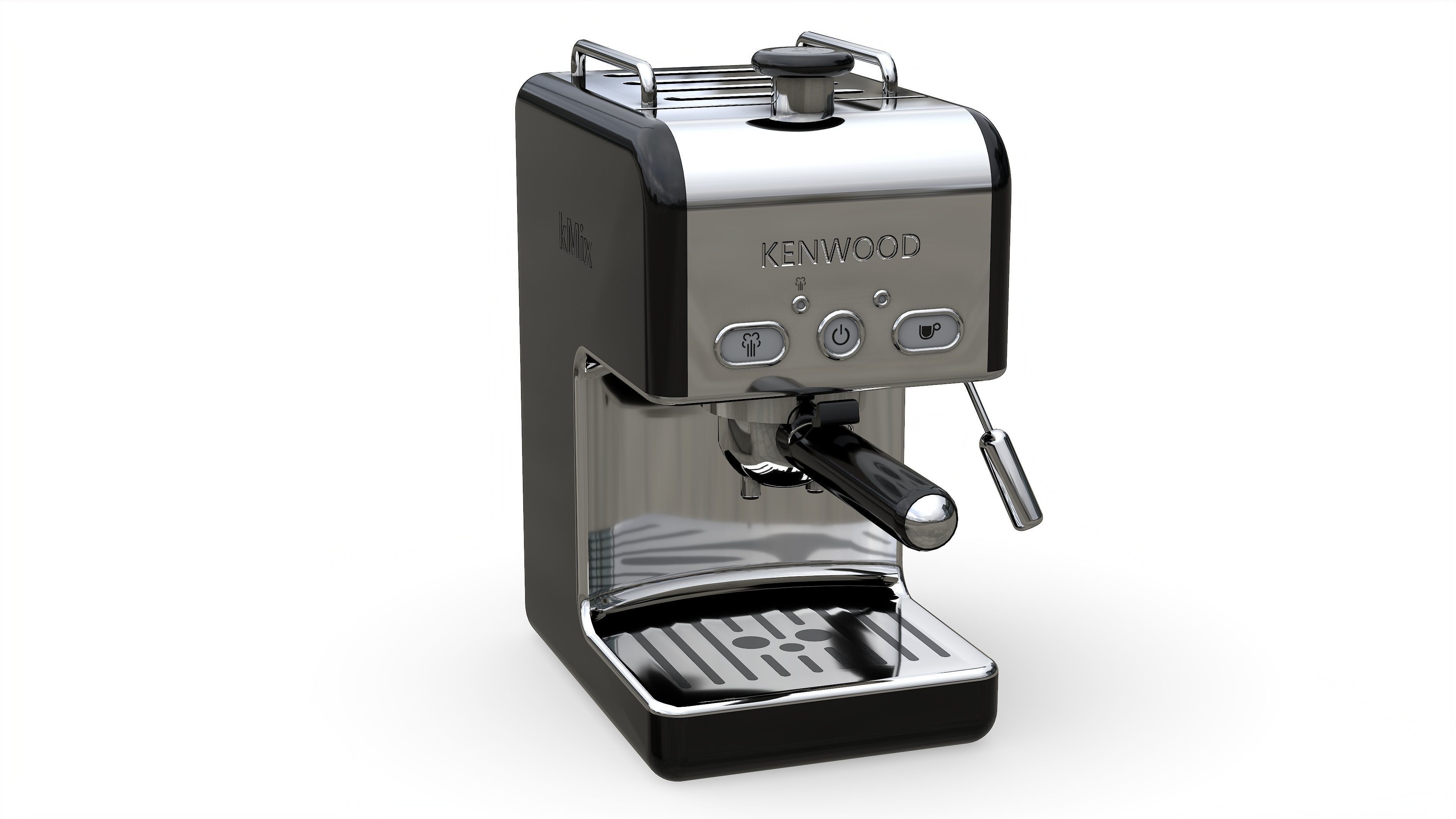 Kenwood Kmix Espresso Machine 3D model | CGTrader