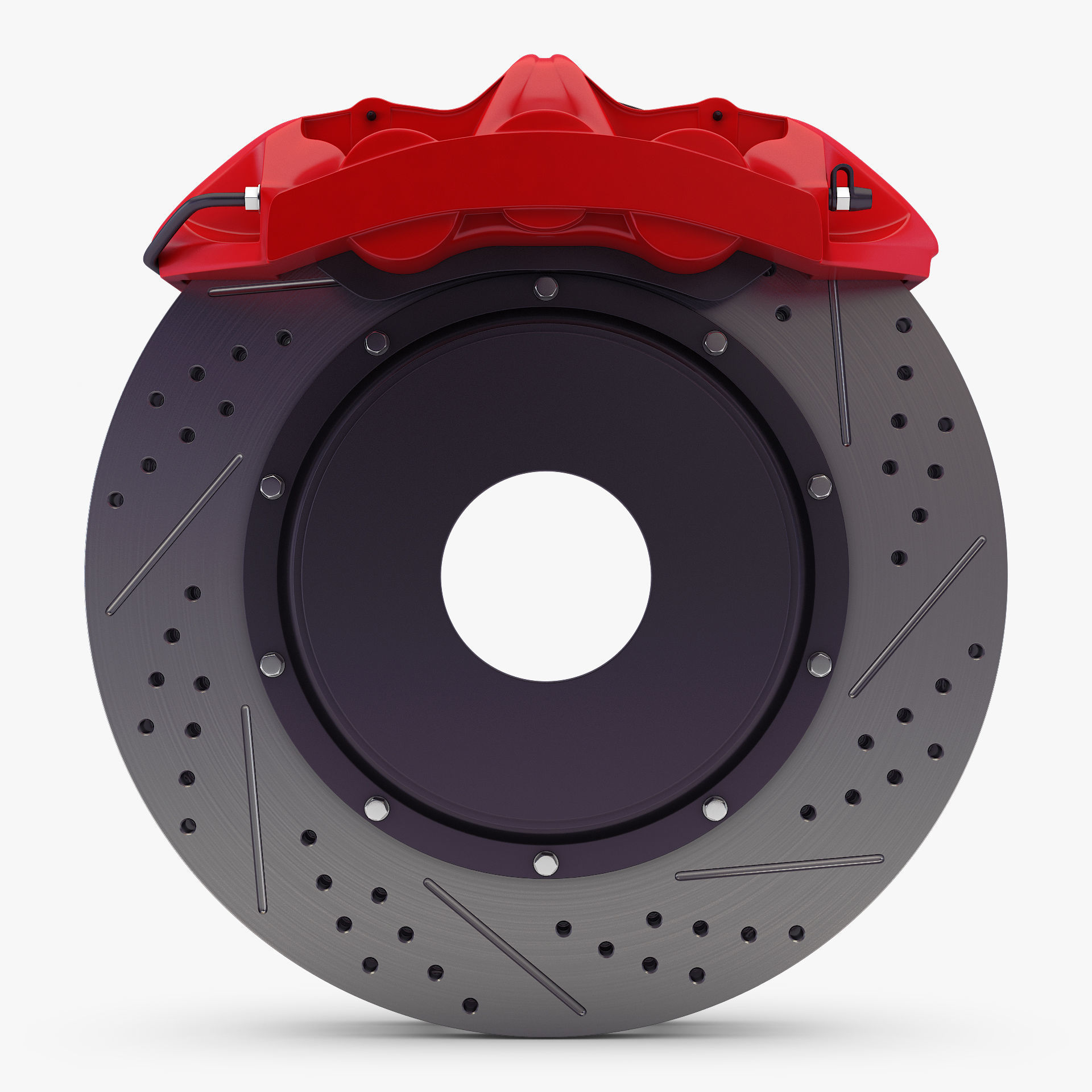 Car Brakes v 1 3D model | CGTrader