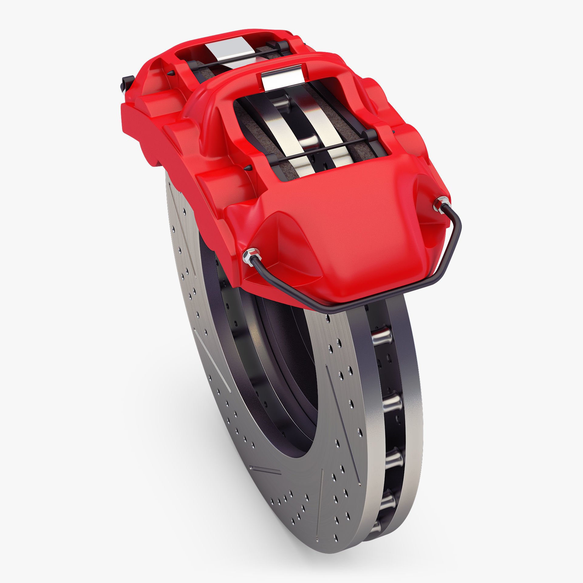 Car Brakes v 1 3D model | CGTrader